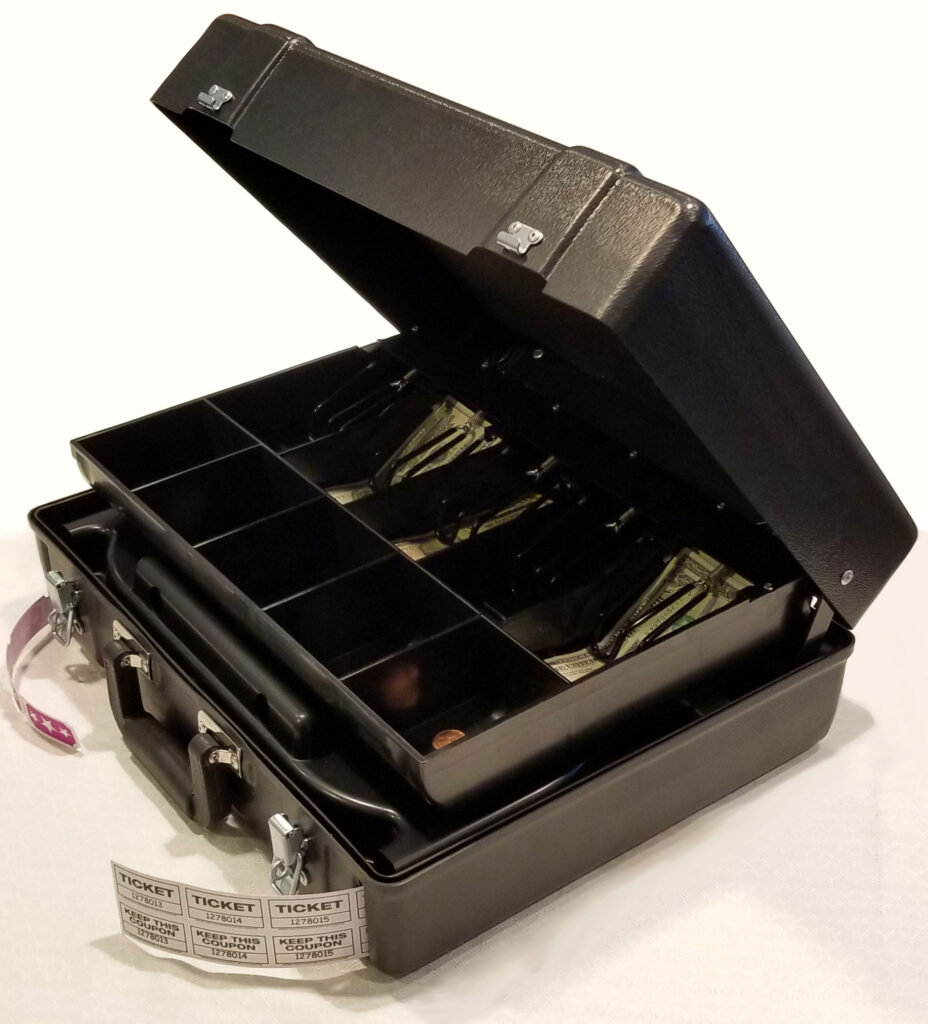 Cash Ticket Box - National Ticket Company