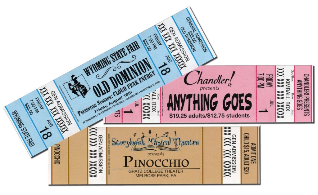 Custom Products - National Ticket Company